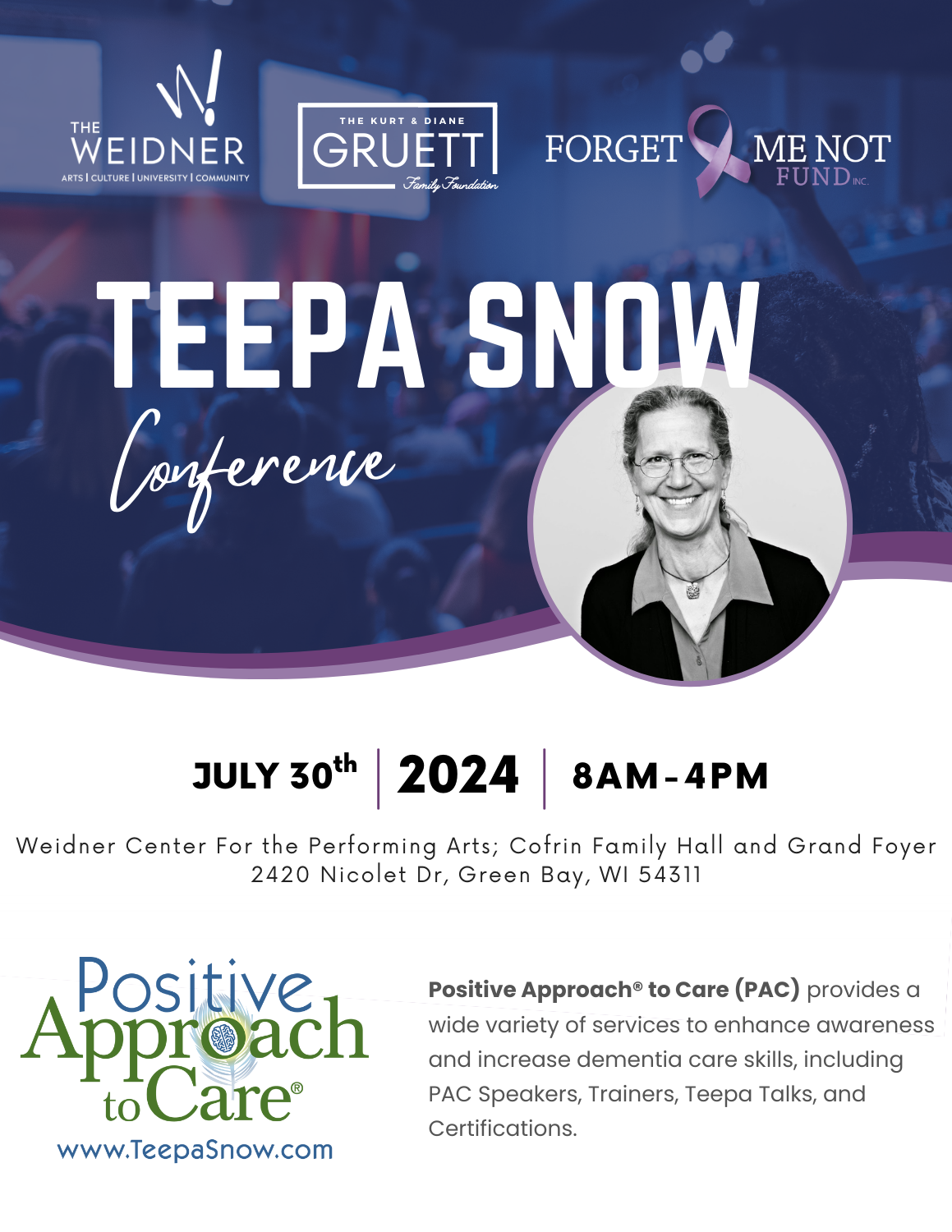 Teepa Snow Conference | The Weidner Center